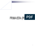 Module Primavera P6 | PDF