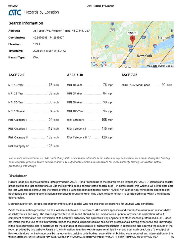 ATC Hazards by Location | PDF | Contour Line | Wound