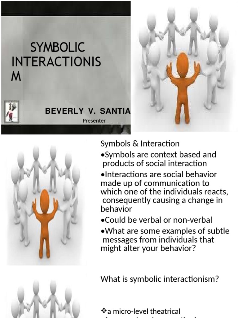 Symbolic Interactionism | PDF | Social Psychology | Academic Discipline Interactions
