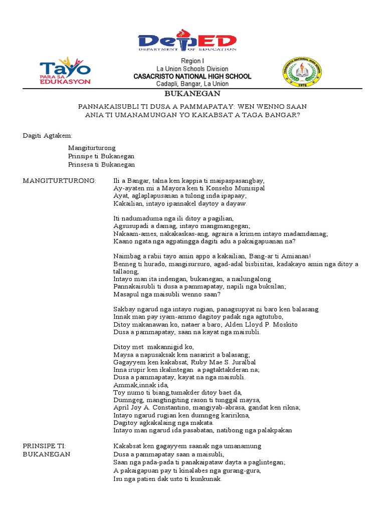 BUKANEGAN | PDF