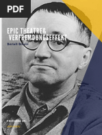 Brechtian Theatre Techniques Explained | PDF | Theatre | Science