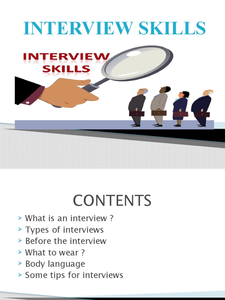 Preparing for Success: A Comprehensive Guide to Interview Skills | PDF