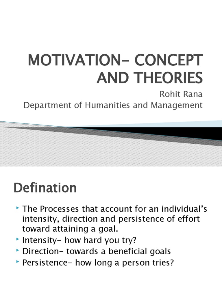 Motivation Theories for Managers | PDF | Motivation | Motivational