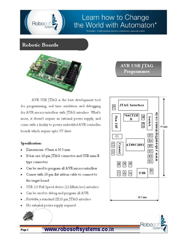 AVR USB Programmer | PDF | Usb | Computer Hardware