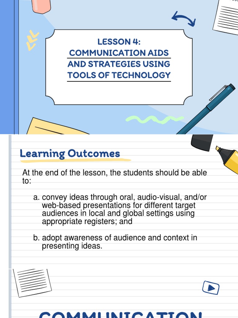 Communication Aids and Strategies Using Tools of Technology PDF | PDF ...