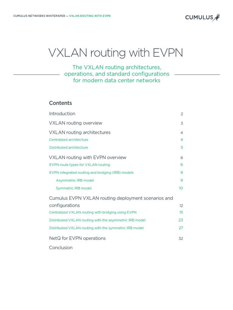 Vxlan Routing With Evpn PDF | PDF | Ip Address | Router (Computing)