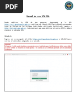 Instructivo para Conexión de SSLVPN NetExtender 2024 | PDF | Contraseña | ciberespacio