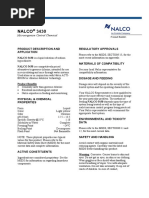 Nalco - 1800 - Corrosion Inhibitor | PDF | Dangerous Goods | Waste