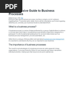 SAP Business Blueprint BBP Document & Template | PDF | Business Process ...
