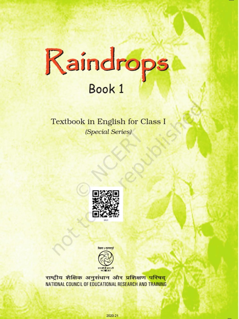 Rain Drops-Class 1 PDF | PDF