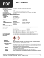 Material Safety Data Sheet: Es Compleat Coolant Eg Premix (Ethylene Glycol Based Coolant) | PDF ...