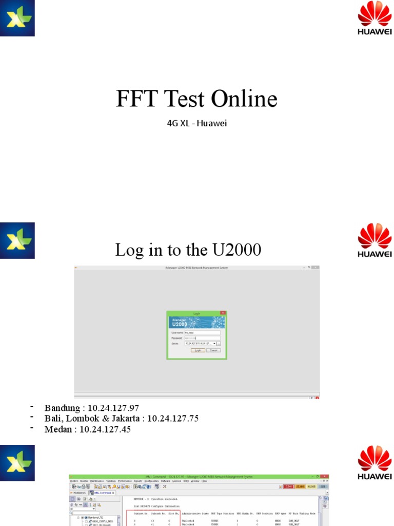 FFT Test Online: 4G XL - Huawei | PDF