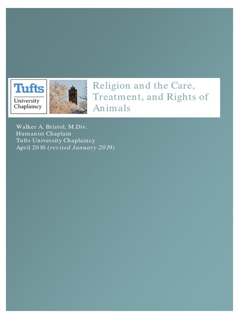 Religion and The Care, Treatment, and Rights of Animals | PDF | Grief ...