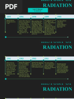Radiation History Timeline | PDF | Nuclear Weapons | United States ...