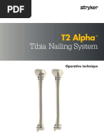 T2 Proximal Humeral Nailing System - Stryker | PDF | Screw | Orthopedic Surgery