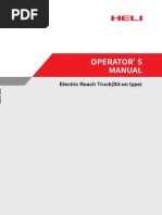 Reach Truck Operator Safety Guidelines | PDF | Safety | Truck
