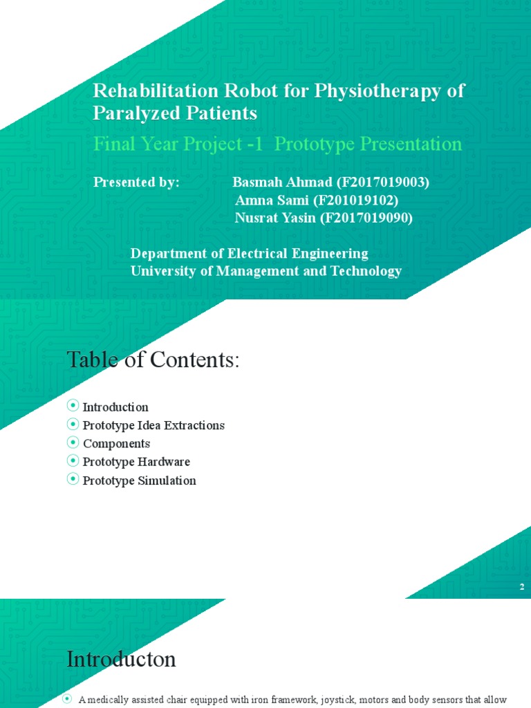 FYP Prototype Presentation | PDF | Prototype | Arduino
