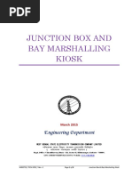 Junction Box & Bay Marshalling Kiosk Specs | PDF | Home & Garden ...