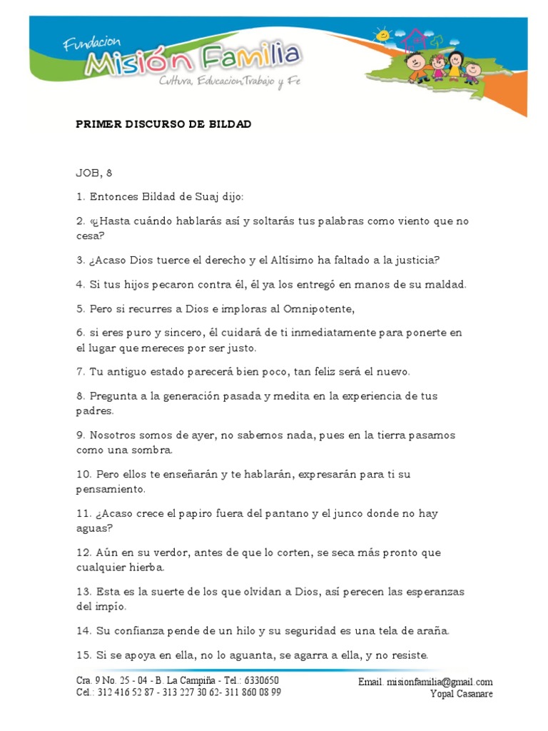 Job y Bildad | PDF | Religión y creencia