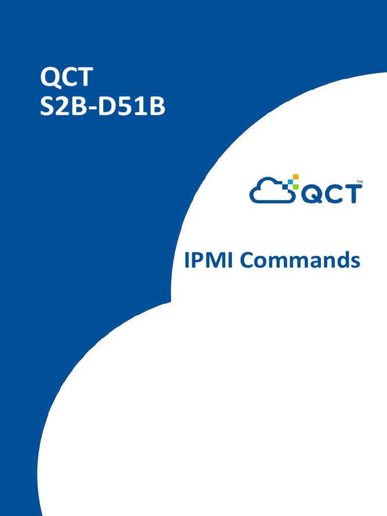 S2B IPMI Commands | PDF | Bios | Internet Protocols