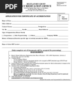 Application For Accreditation Permit (New-Renewal) | PDF | Business
