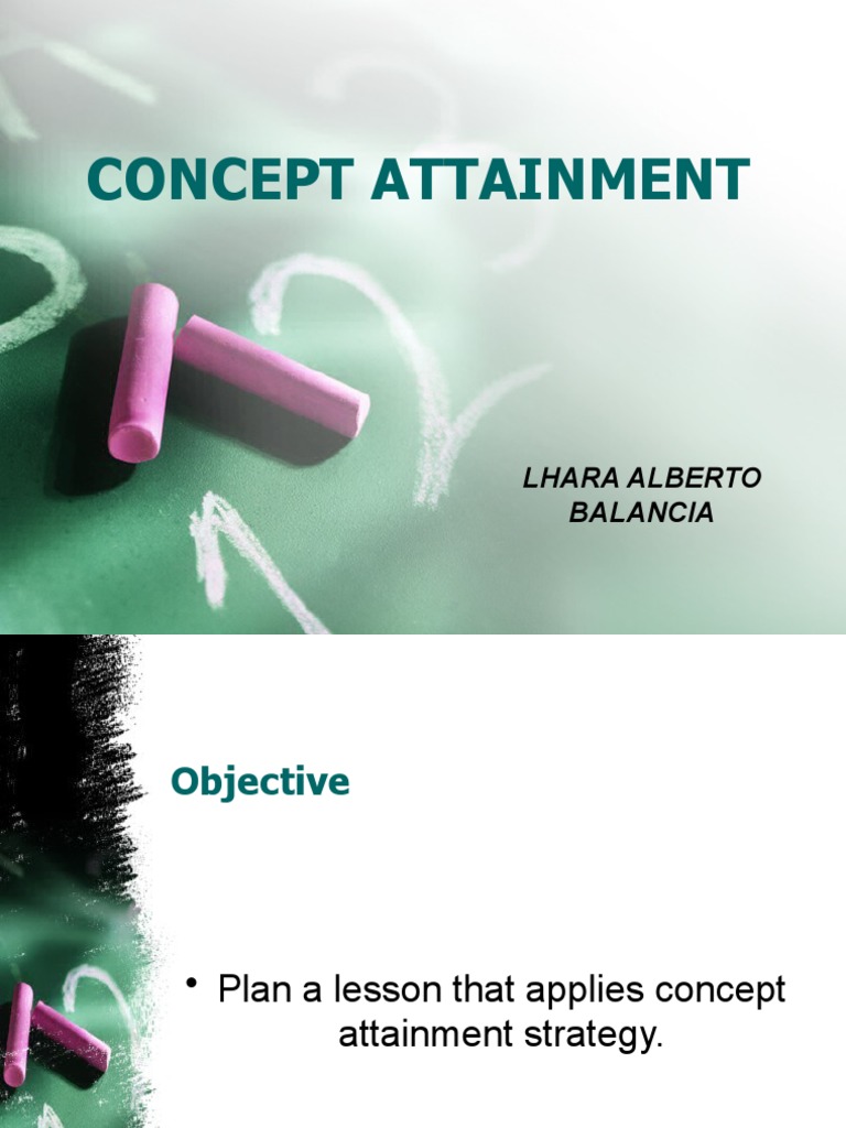 Concept Attainment in Mathematics Teaching | PDF