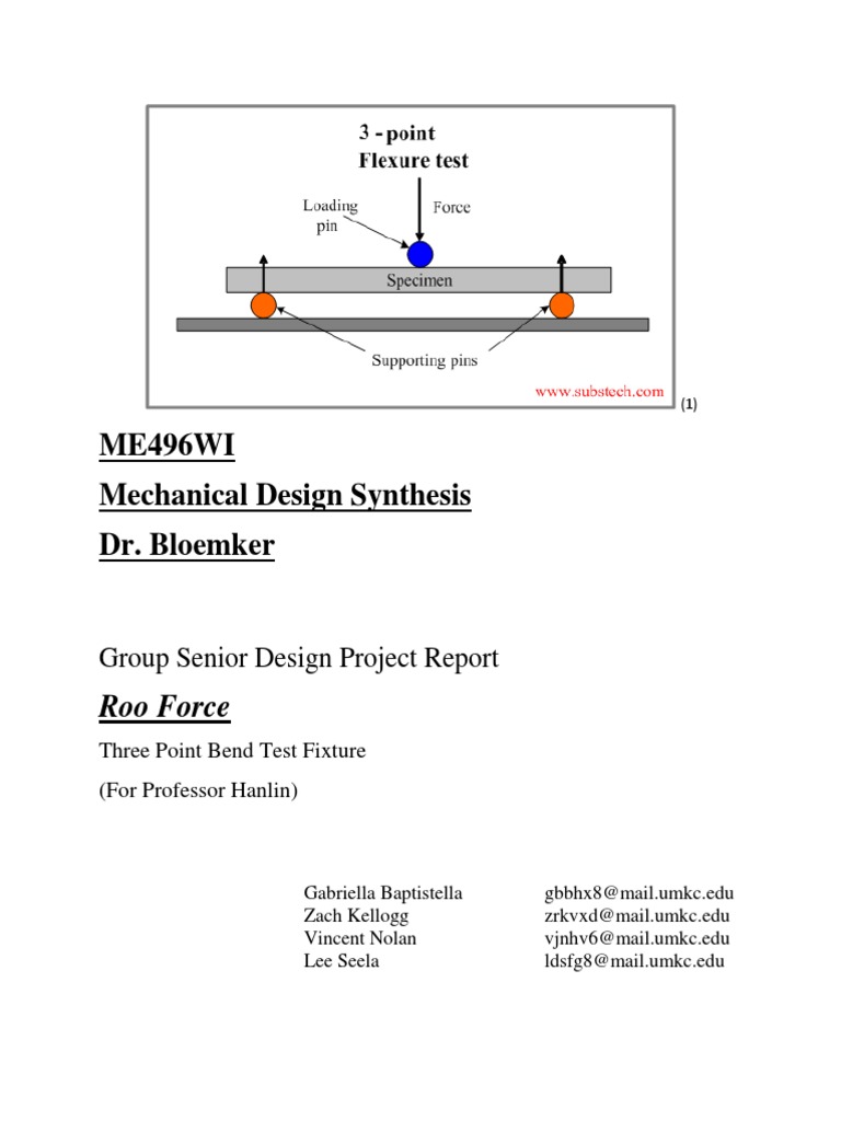 3 Point Bend Test Report | PDF | Weighing Scale | Concrete