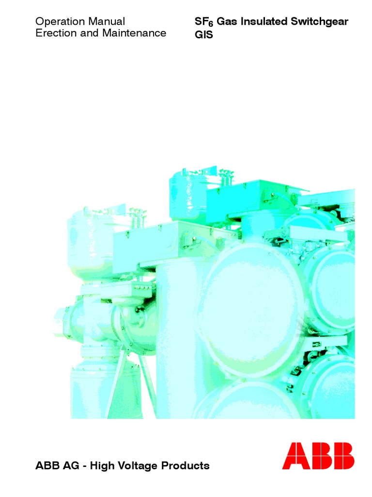 ABB GIS Switchgear Operation Manual | PDF | Packaging And Labeling ...