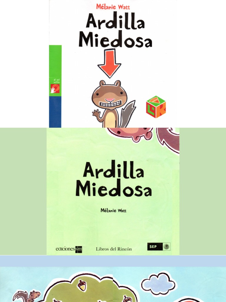 Preescolar Cuento Ardilla - Miedosa | PDF