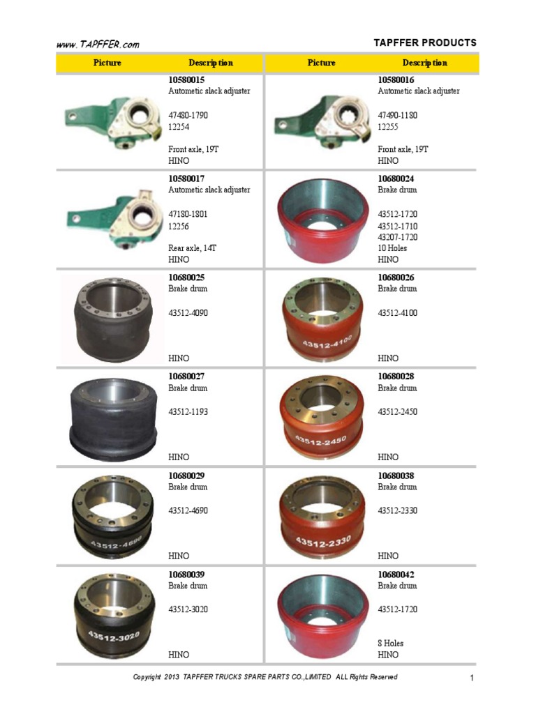 HINO | PDF | Brake | Motor Vehicle