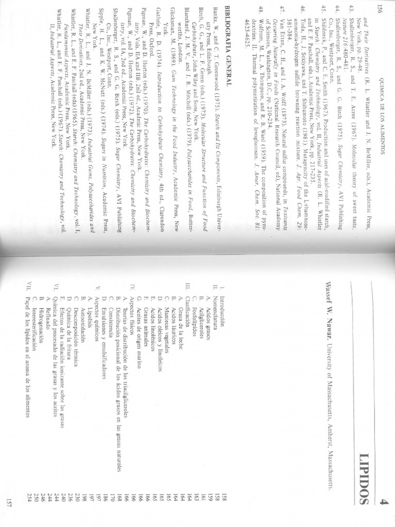 Fennema Cap04 Lipidos PDF | PDF