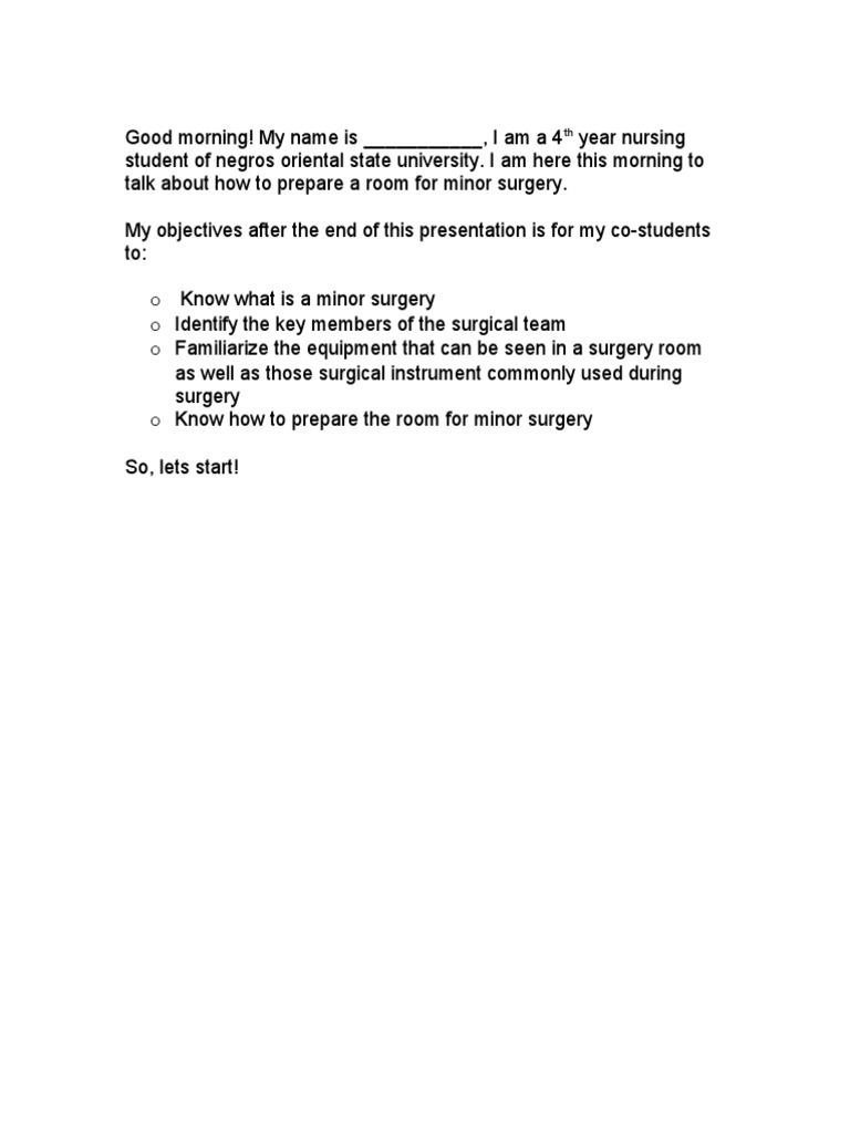 Sample Presentation Script | PDF | Career & Growth | Language Arts ...