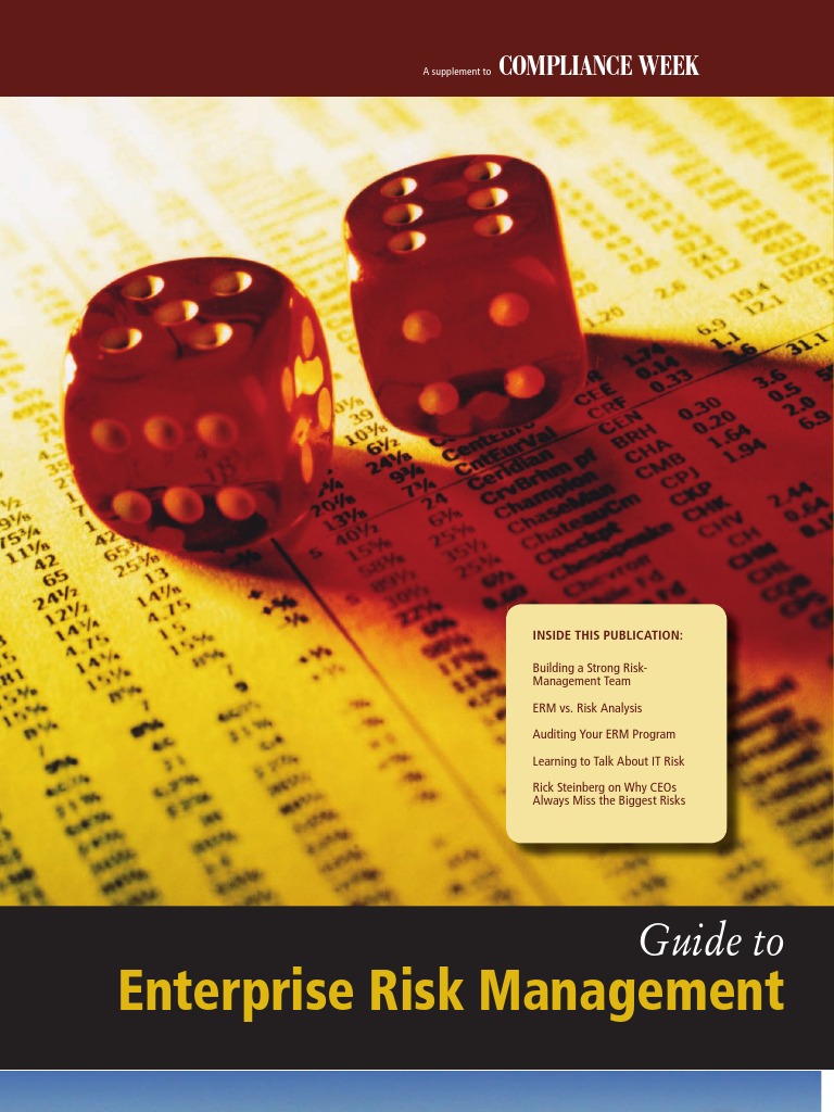 Enterprise Risk Management: Guide To | PDF | Enterprise Risk Management ...