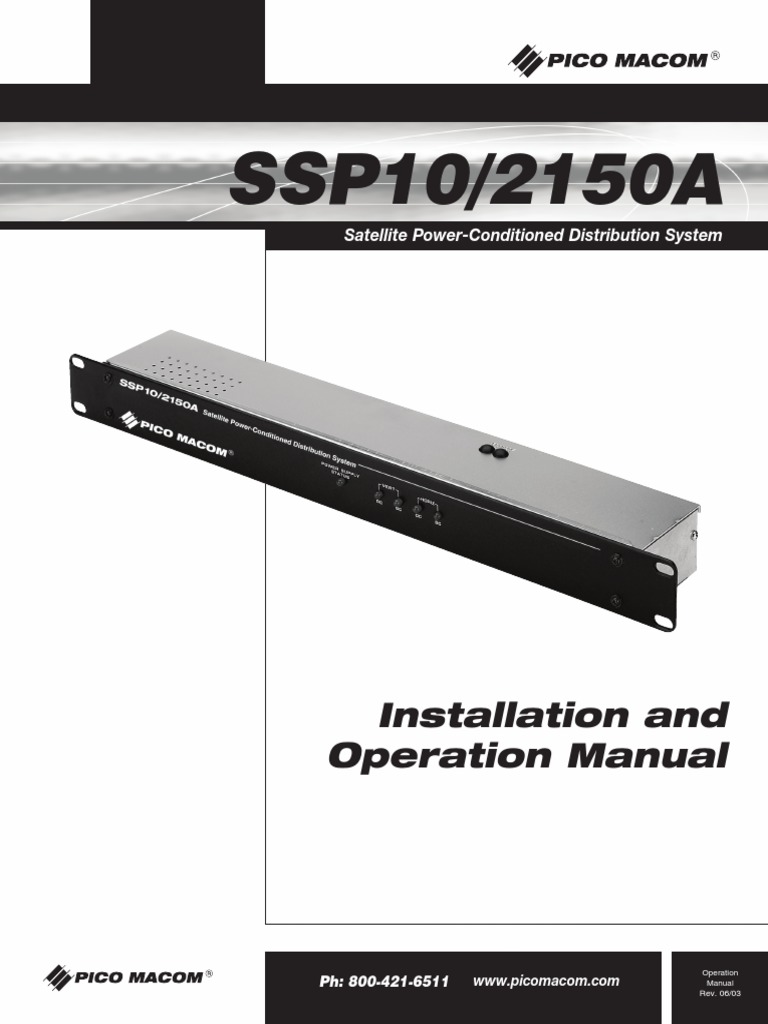 71 PM SSP 10 1250a PDF | PDF | Ac Power Plugs And Sockets | Electrical ...