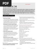Shell Turbo Oil T 46 Technical Data Sheet | PDF | Motor Oil | Turbocharger