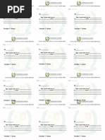 Pullout Form Template and Instructions | PDF
