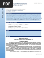 Fil.3 Module 3-4 Pagsulat NG Editoryal at Kulom Editoryal | PDF