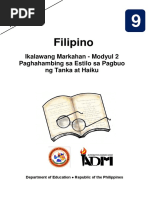 Filipino 9 - Quarter 1 - Module 1 | PDF