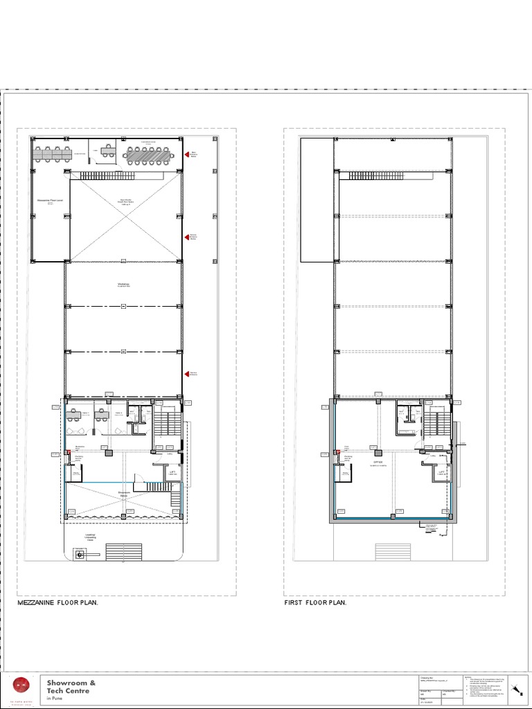 Mezzanine Floor Plan and Layout Details | PDF | Buildings And ...