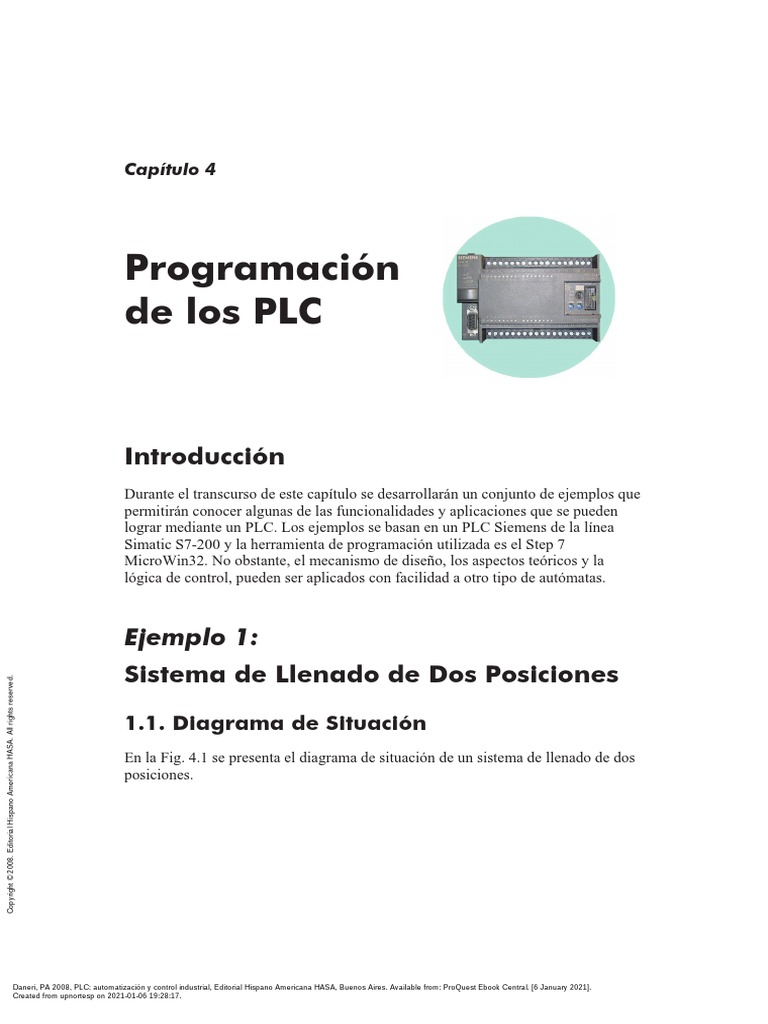 PLC - Automatización - Programacion de Los PLC | PDF | Controlador ...