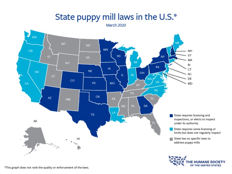 State Puppy Mill Laws | PDF