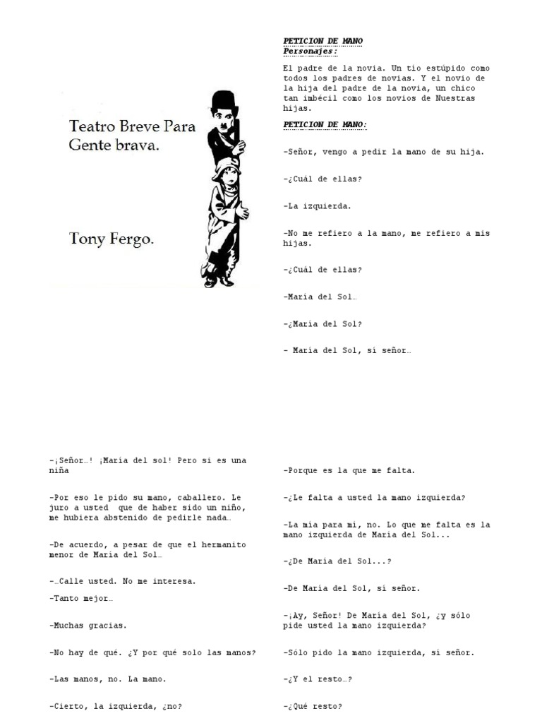 Teatro Breve: Humor y Compromisos | PDF | Chistes | Bancos