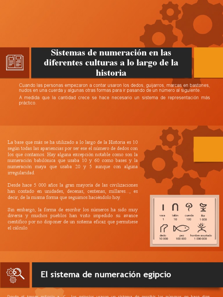 Sistemas de Numeración en Las Diferentes Culturas A | PDF | Escritura ...