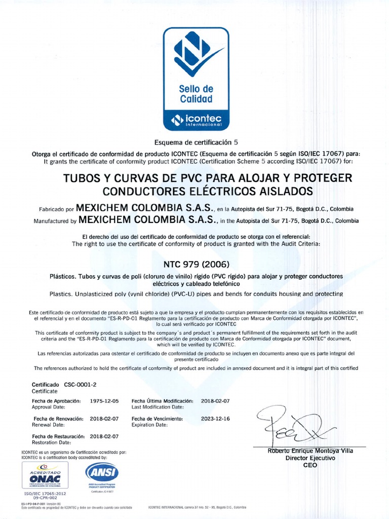 CSC-0001-2 - Tubos y Curvas PVC | PDF