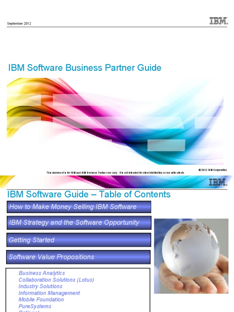IBM Business Partner Guide | PDF | Ibm | Analytics