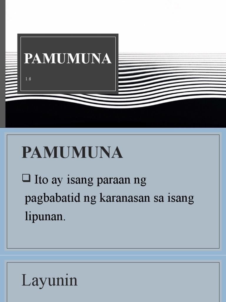 Pag Uulat Pamumuna | PDF