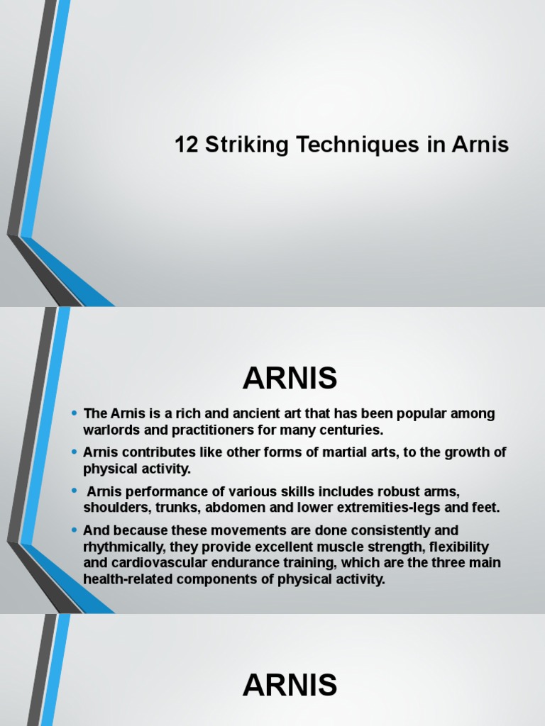 12 Striking Technique | PDF | Sports