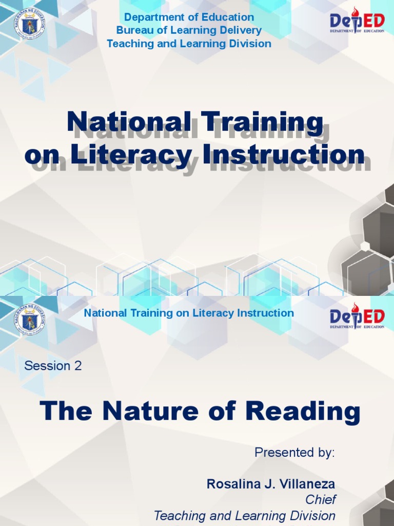Session Presentation - The Nature of Reading | PDF | Reading ...