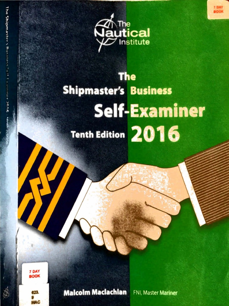 The Shipmaster's Business Self-Examiner (2016) PDF | PDF | Ratification ...