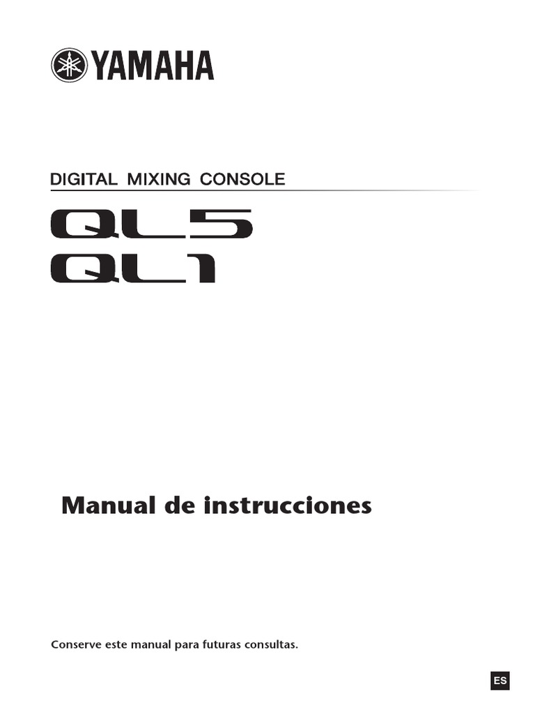 Manual de Referencia de QL1 PDF | PDF | Enchufes y tomas de corriente alterna | Residuos